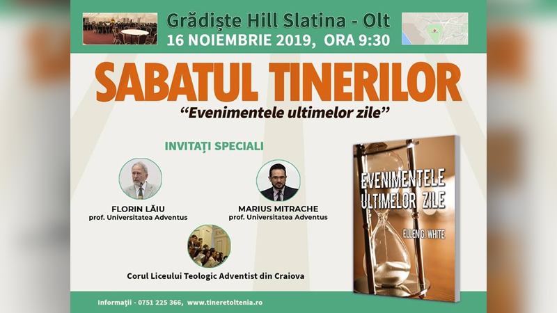 Sabatul tinerilor - Conferinta Oltenia